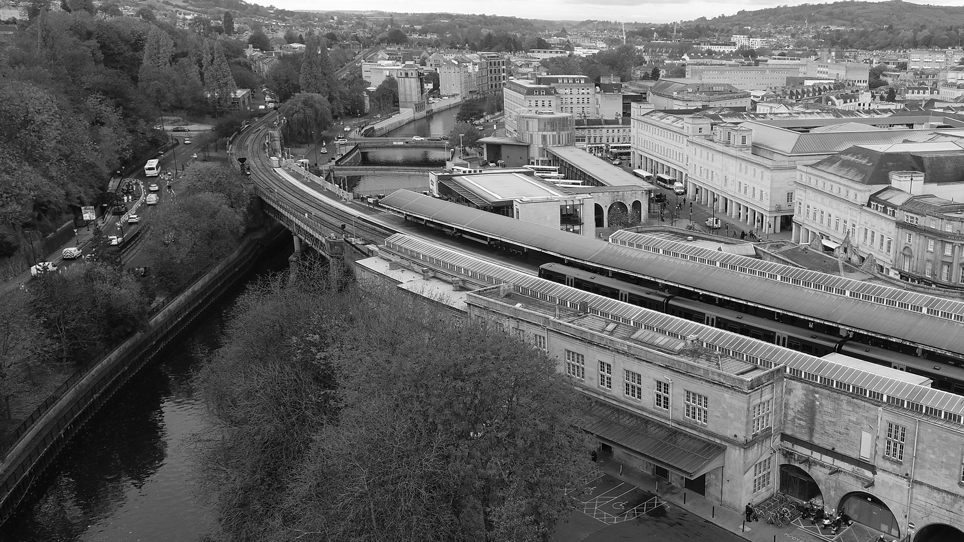Bath Spa Station - Tony Gee
